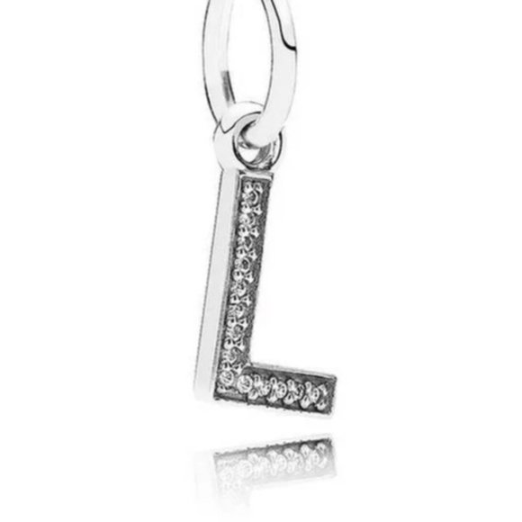 Pandora | Jewelry | New Authentic Pandora Alphabet Letter L Charm ...